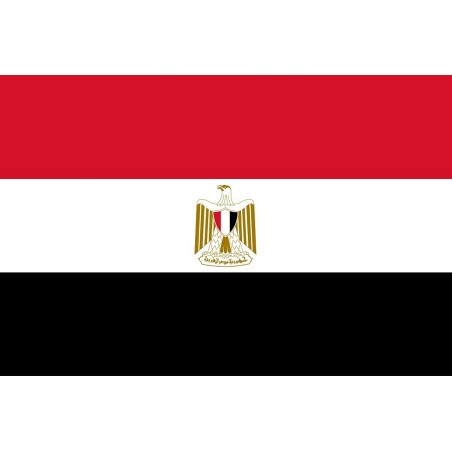 Drapel Autocolant Egipt 10 cm